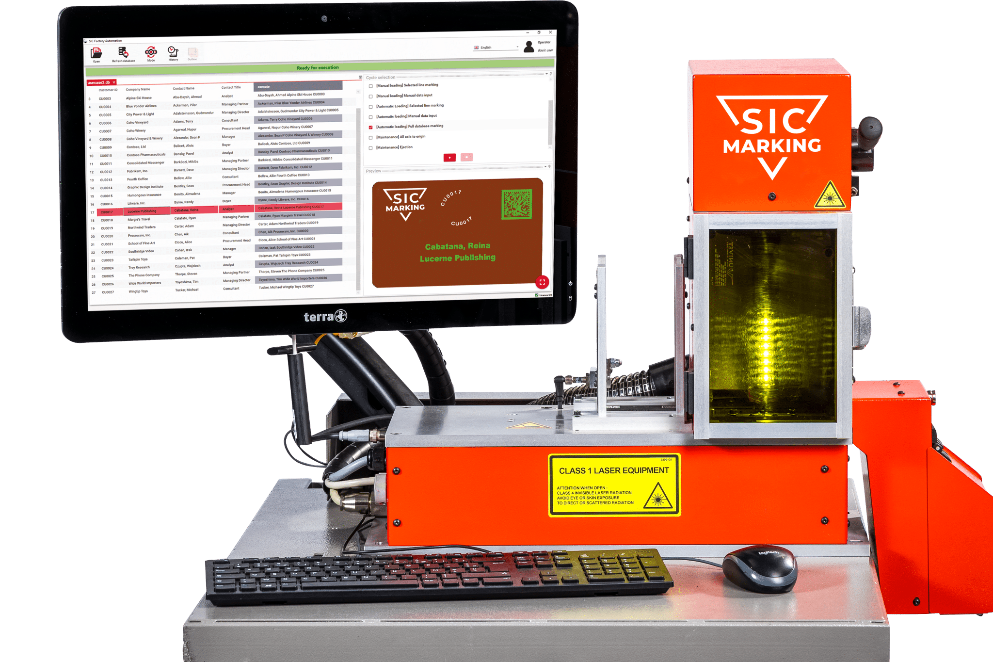 TAGMARK LASER - SIC MARKING
